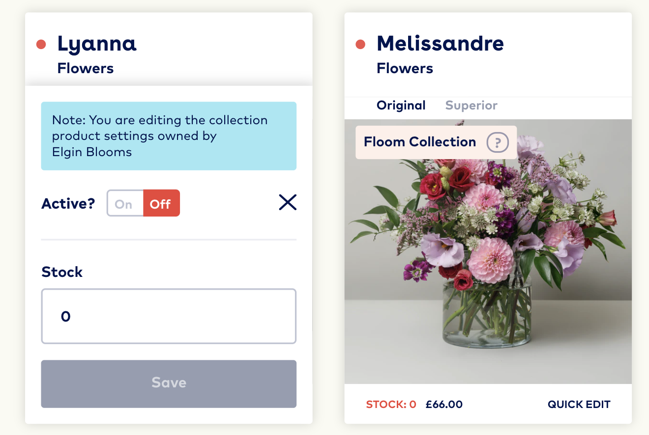 How can I select products with Floom Collection? – FloomX